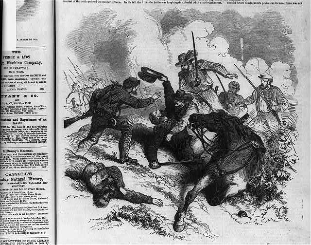 LoC Battle of Wilson’s Creek, near Springfield, Missouri – Jefferson ...